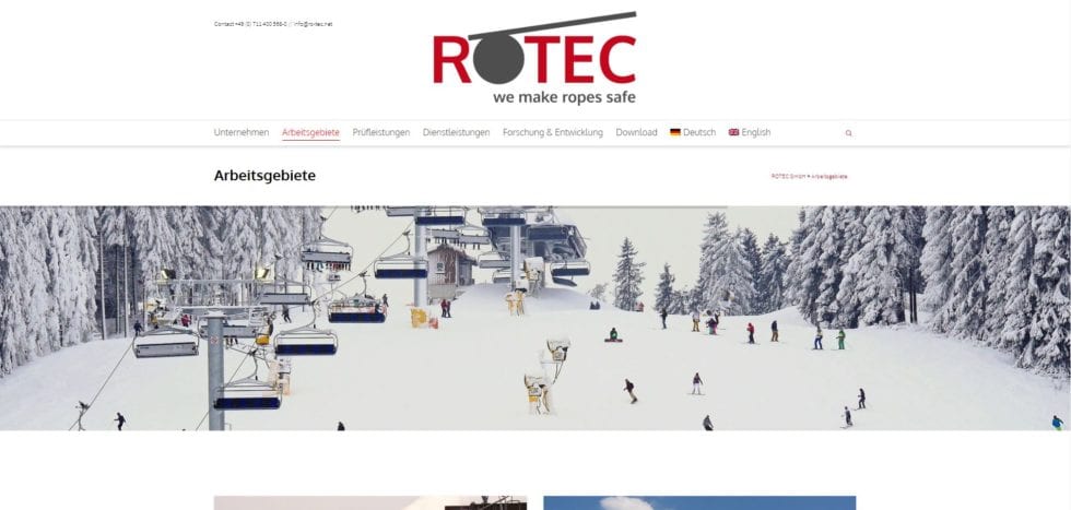 ROTEC GmbH - aceArt Internetagentur Stuttgart